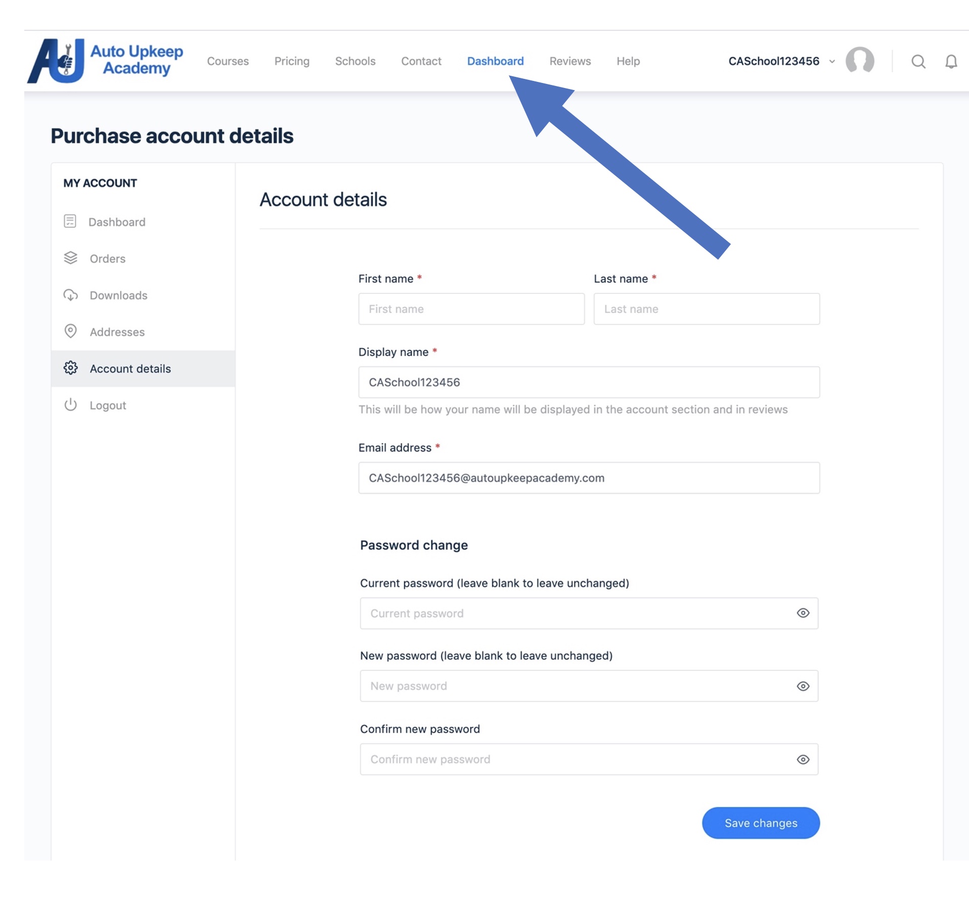 Managing Your Profile Settings – Auto Upkeep Academy